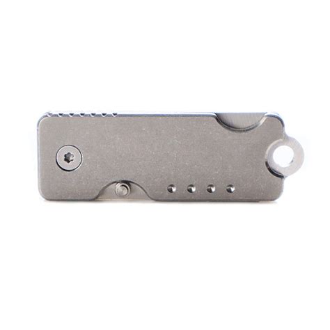 Bandit Titanium Keychain Knife Sw Quiet Carry