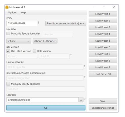 Blobsaver Le Sauveur De Blobs En Shsh Se Met à Jour En Version 22 Iphonetweak