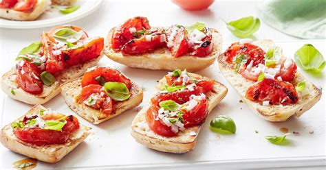 Caramelised Tomato Bruschetta