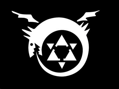 Оригинал схемы вышивки «Anime FMA знак Уробороса» (№1014692) - Вышивка ...