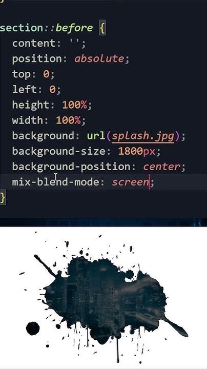 Splash Image Mask In Css Csstricks Css3 Css Youtube