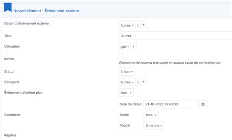 Cannot Create External Event Add Button Is Missing · Issue 13045 · Glpi Projectglpi · Github