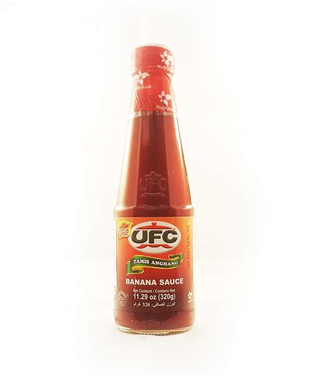 Ufc Banana Sauce Regular 320g Condiments Sing Kee