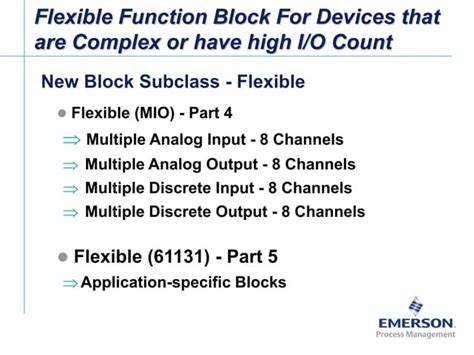 fieldbus tutorial part 8 fieldbus function blocks ppt