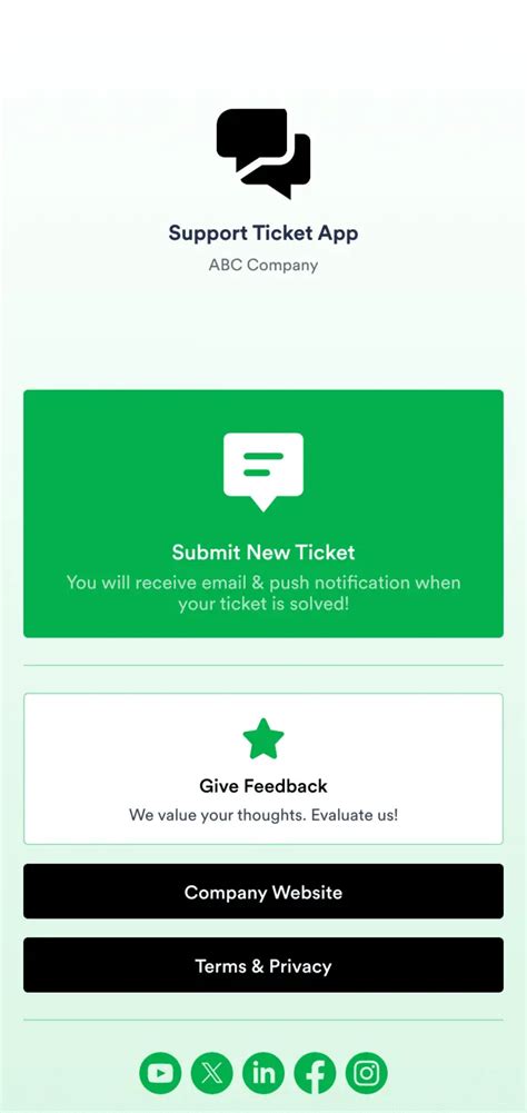 Support Ticket App Template Jotform