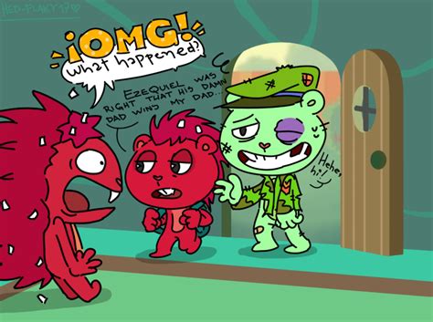 Happy Tree Friends как нарисовать