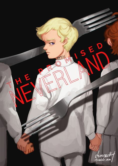 The Promised Neverland Print By Domned4 On Deviantart