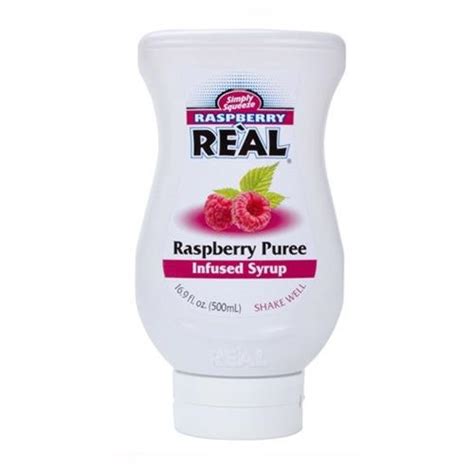 Real Raspberry Puree Infused Syrup