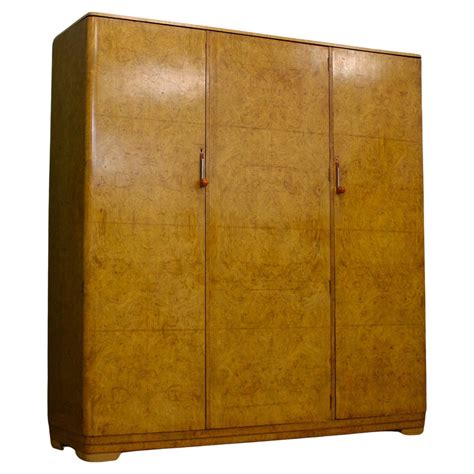 Vintage Art Deco Oak Compacted Wardrobe From Fitrobe 1930s At 1stdibs