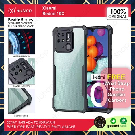 Jual Case Xiaomi Redmi C XUNDD Beatle Anti Drop Bumper Casing