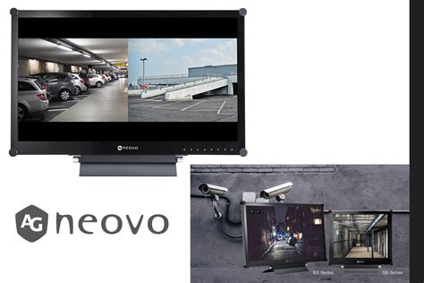 Ag Neovo Expande Séries Rx E Sx Para Segurança E Vigilância Em