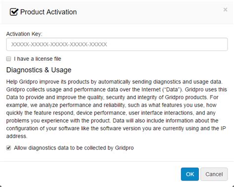 Manual License Activation Gridpro Help Center