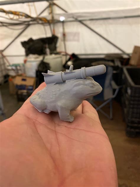 I Love Kissing Under The Missle Toad R3dprinting