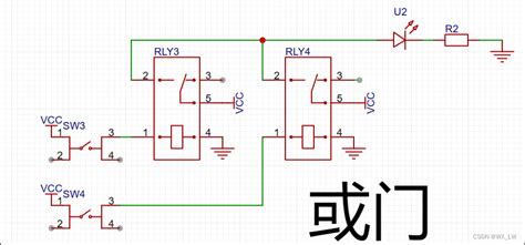 电子电路与或非门电路 Csdn博客
