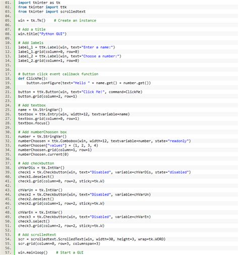 基于tkinter的python Gui设计（一） 知乎