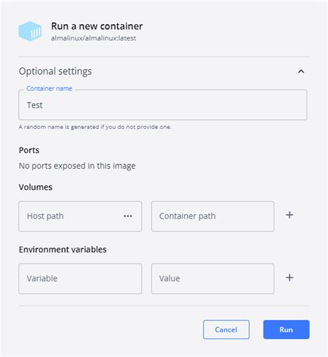 Docker Almalinux Peloproject