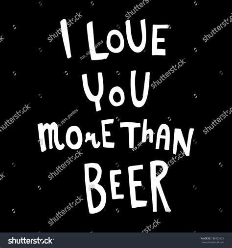 Vector Funny Hand Lettering Quote Love Stock Vector Royalty Free