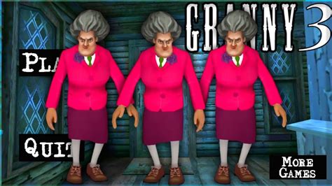 Granny 3 Is Scary Teacher 3d Youtube
