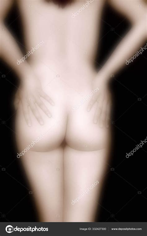 Cuerpo Femenino Desnudo Con Dolor Espalda Fotograf A De Stock