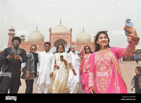 Pakistani Devotees Muslim Offering Special Morning Prayers On The Eve