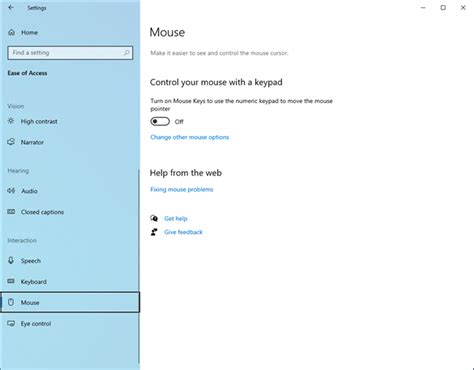 Mouse Keys Click Or Right Click With The Keyboard In Windows
