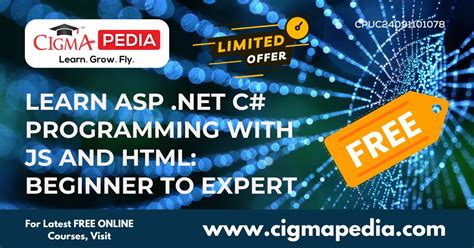 Learn Asp Net C Programming With Js And Html Beginner To Expert Free Udemy Course Cigma Pedia