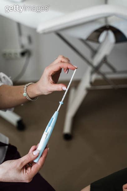Close Up Intrauterine Device Iud Gynecology Consultation About Iud