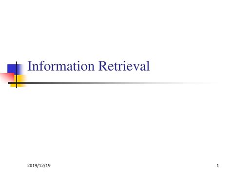 Ppt Information Retrieval Process For Efficient Document Retrieval Powerpoint Presentation