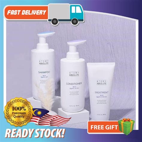 Ship In 24 Hours Atomy Absolute Shampoo Conditioner Treatment Hair