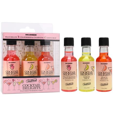 Goodhead Cocktail Delights Flavoured Warming Oral Sex Gels 59 Ml B