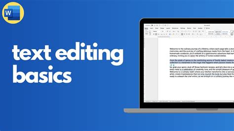 How To Edit And Format Text In Microsoft Word Youtube