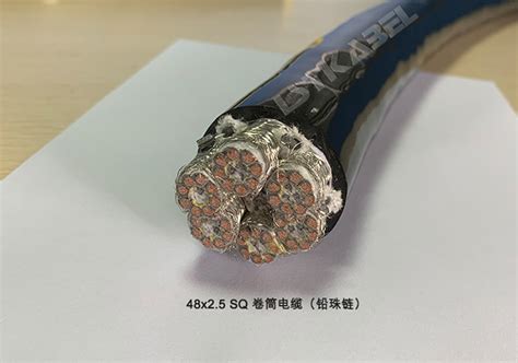 铅珠链吊具卷筒电缆 上海缆胜特种电缆有限公司