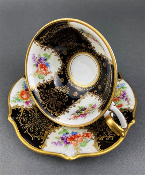 Vintage Tuscan Naples Tea Cup And Saucer Fine English Bone China Mad