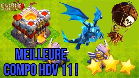 LA MEILLEURE COMPO HDV SUR CLASH OF CLANS Compo CoC YouTube
