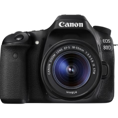 Canon EOS 80D + 18-55mm IS STM Kit - DSLRs - Nordic Digital