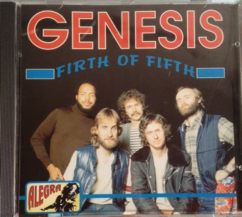 Genesis Firth Of Fifth 1995 Cd Discogs