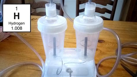 Diy Hydrogen Generator Built From Random House Hold Things Youtube