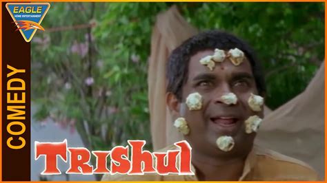 Trishul Hindi Dubbed Movie Brahmanandam Very Funny Comedy Scene Eagle Hindi Movies Youtube