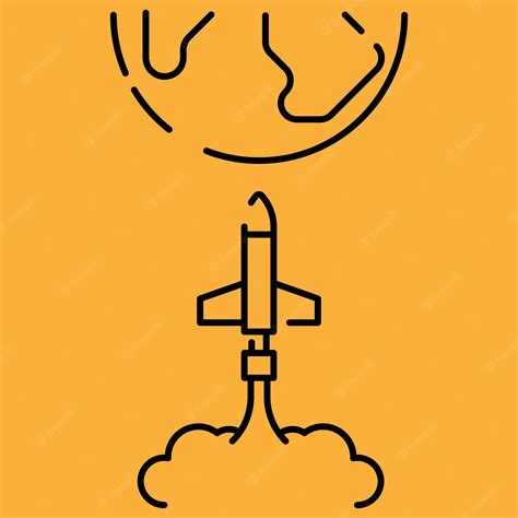 Premium Vector War Ballistic Missile Or Rocket Weapon Hit World And