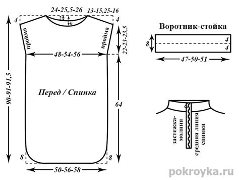 Выкройка платья без рукавов | Покройка-уроки кроя и шитья | Diy sewing ...