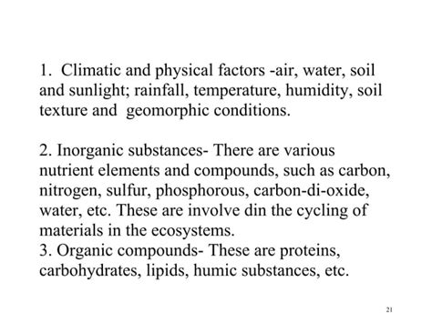 Ecosystem And Its Components PDF