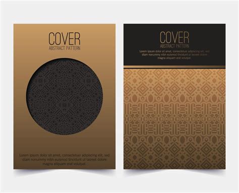Luxury Geometric Pattern Flyer Text Design 41897596 Vector Art At Vecteezy