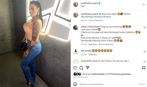 Sarah Fraisou très amaigrie elle s affiche sur une photo choc après sa tentative de suicide