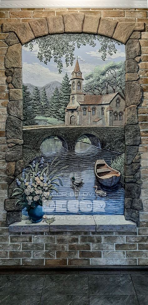 Барельеф Объёмные изображения 3 д картины Abitant Москва