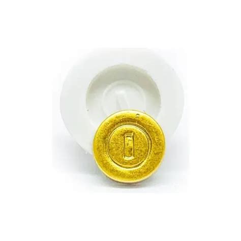 Molde De Silicone Super Mario Bros Moeda