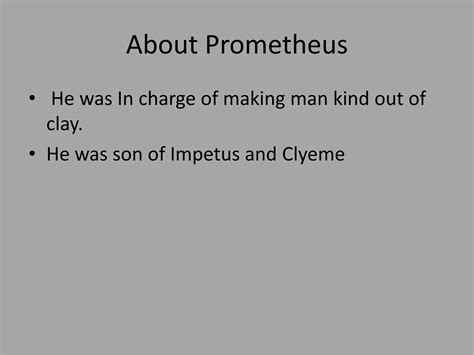 Prometheus Powerpoint Ppt