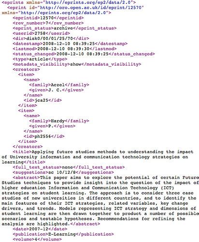 Xml Data Scraping And Screen Scraping With Yql Ousefulinfo The Blog