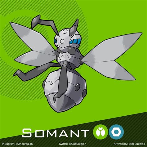 Zzzeldo On Instagram Somant Bugsteel The Winged Ant Pokemon