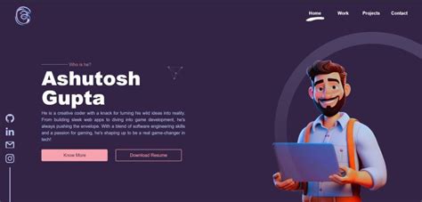 Ashutosh Gupta On Linkedin Portfoliolaunch Webdevelopment