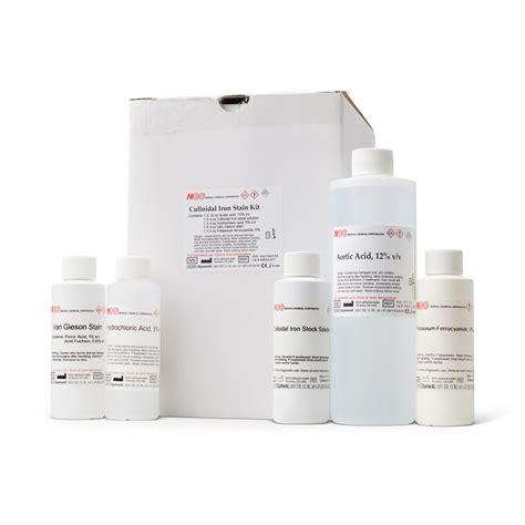 Colloidal Iron Stain Kit Medical Chemical Corporation
